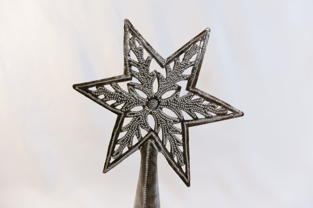 Metal Art Tree Topper – 2nd Story Goods